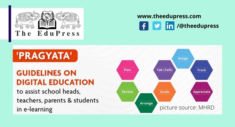 MHRD's PRAGYATA Guidelines on Digital Education released